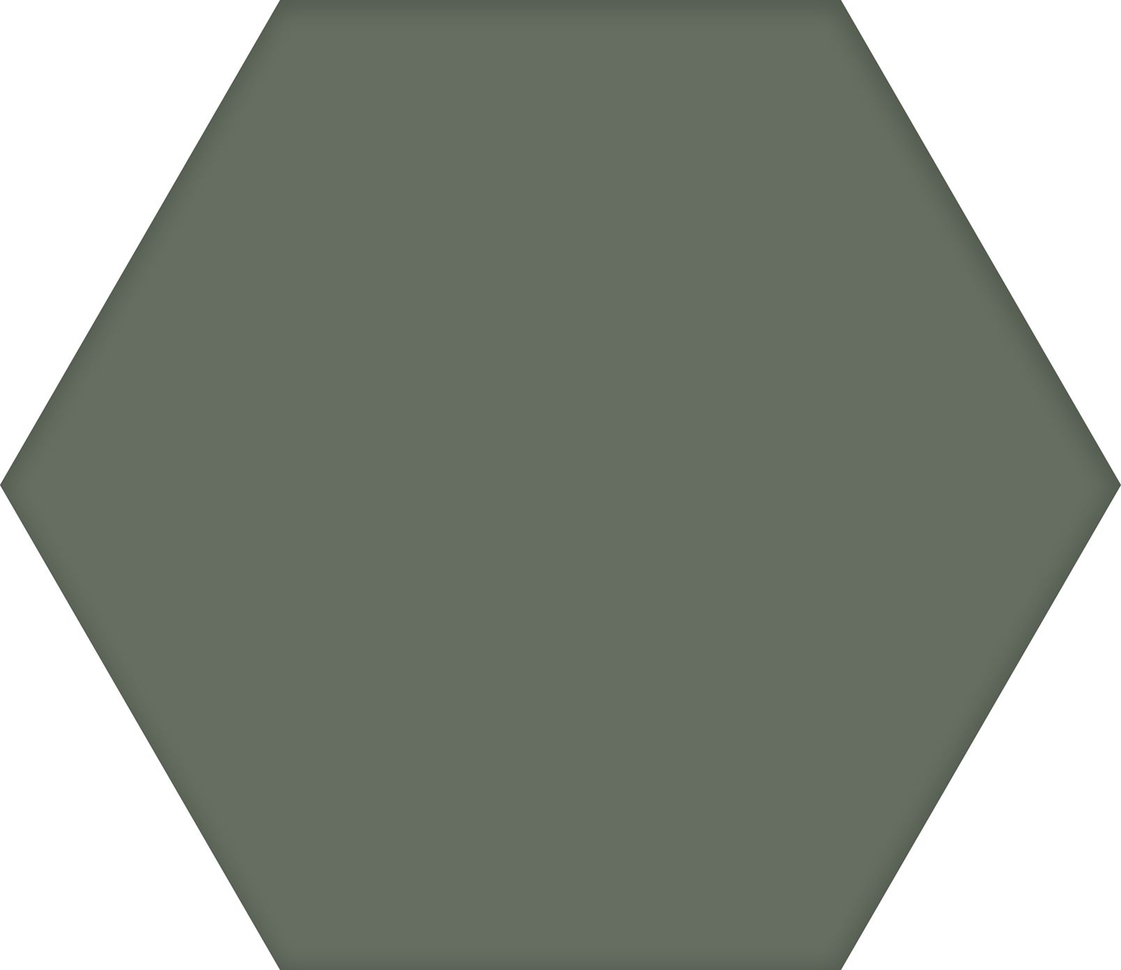 Basic Hex | Moss | Matte - Tile Depot NY