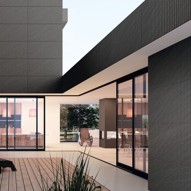 Undulate | Graphite | Matte - Tile Depot NY