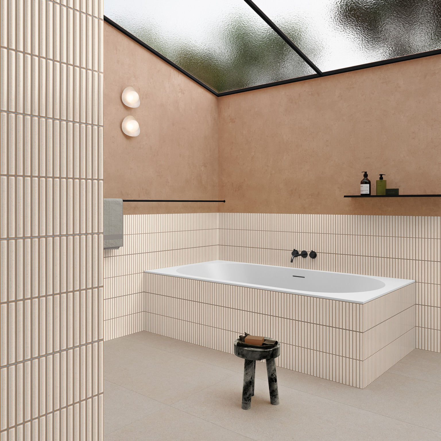 Channel | Cream | Matte - Tile Depot NY